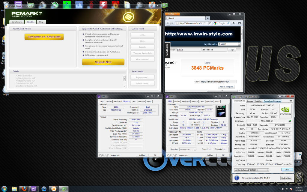 Futuremark Releases PCMark 7 Today - Overclockers