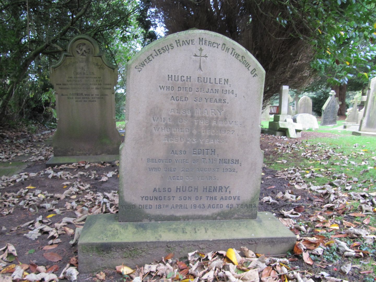 J.A. Fallace, Ince Blundell Cemetery - Photos - Wants and Offers - The ...