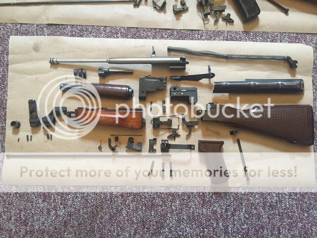 1969 East German DDR Parts Kit MATCHING | AK Rifles