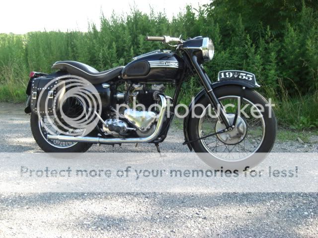 pre unit Triumph finally done | Jockey Journal Forum