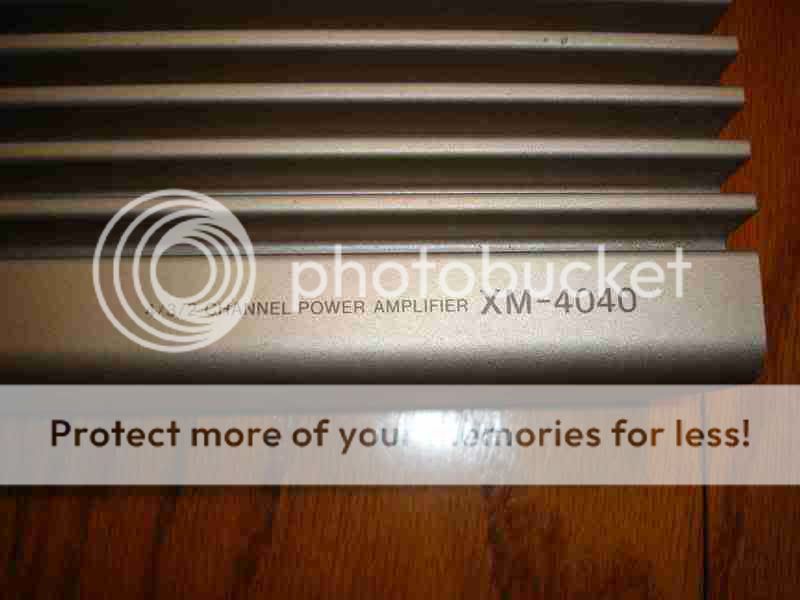 FS - Sony XM-4040 4 channel amp
